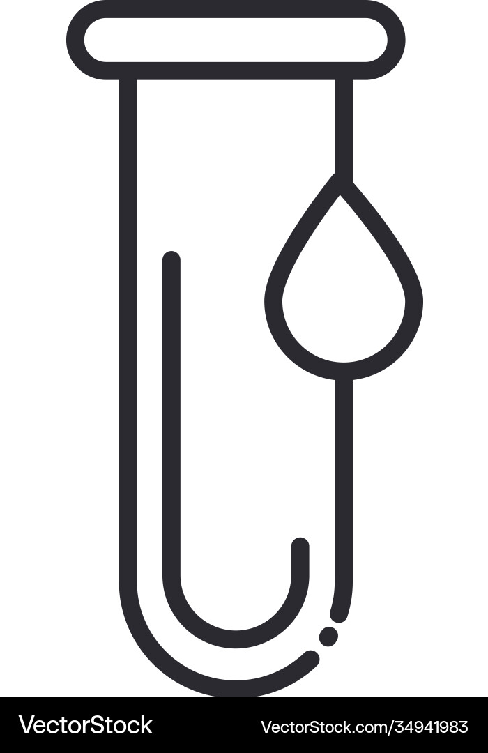 Biology laboratory test tube fluid science element
