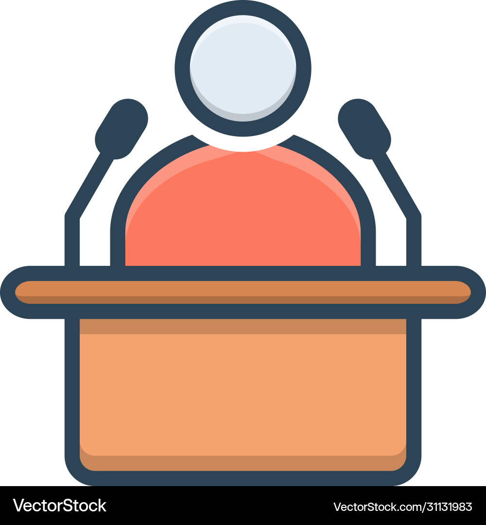 Lecture Royalty Free Vector Image - VectorStock