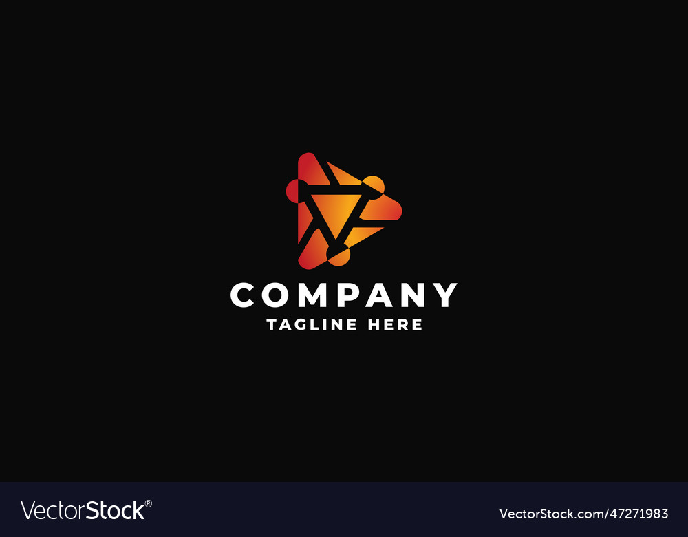 Logo playtech Royalty Free Vector Image - VectorStock