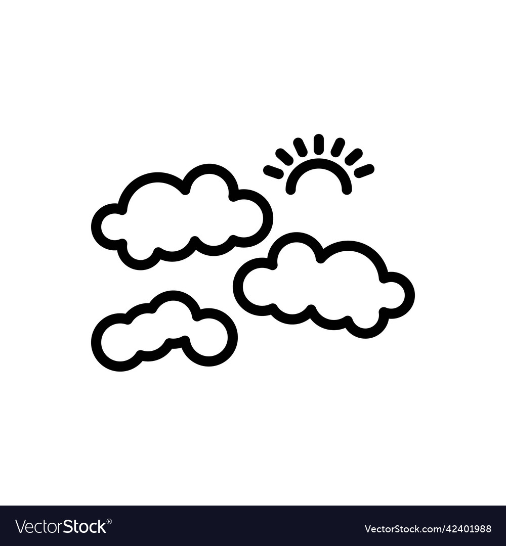 Clouds Royalty Free Vector Image - VectorStock