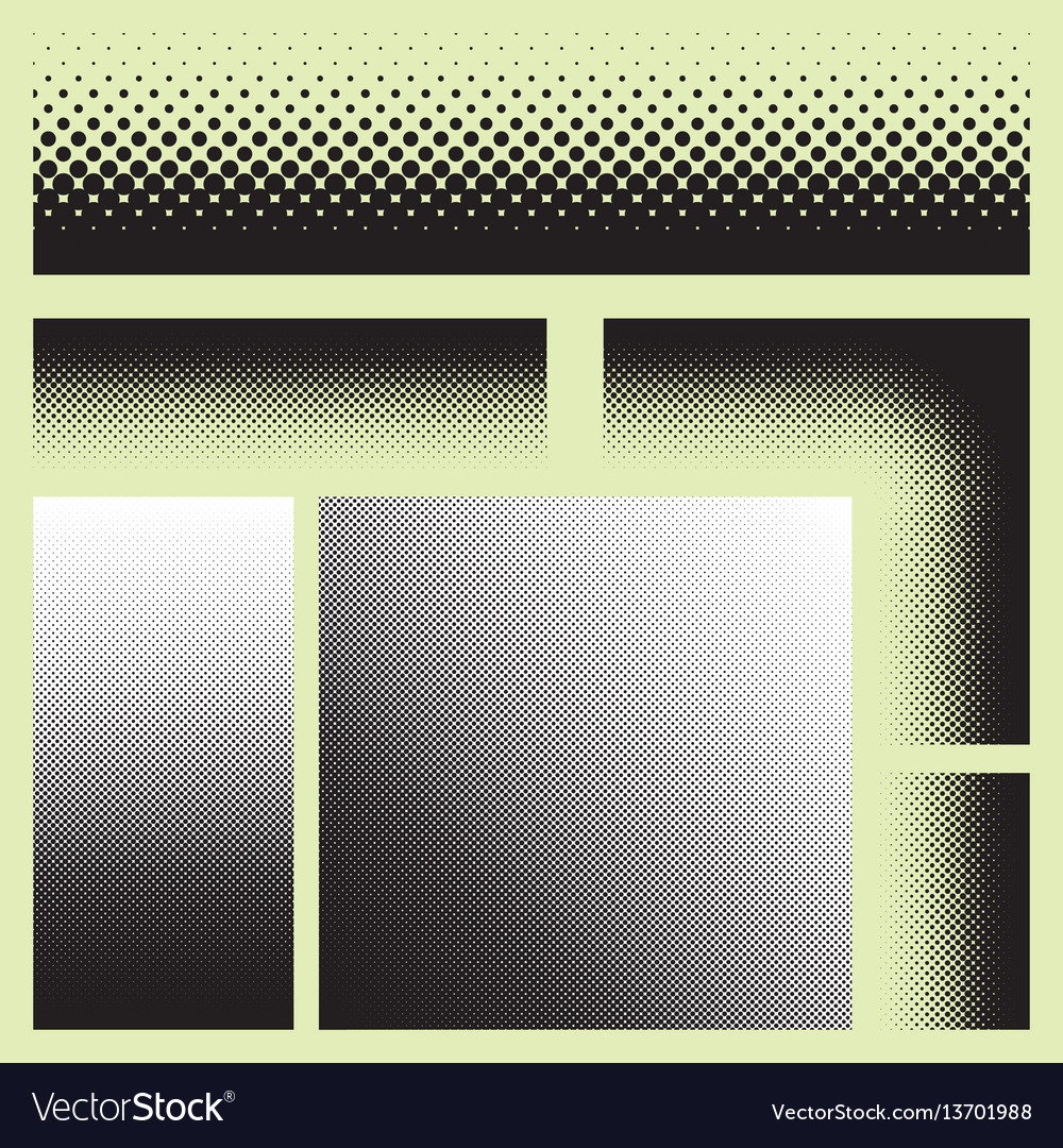 Halftone texture seamless pattern raster effects Vector Image