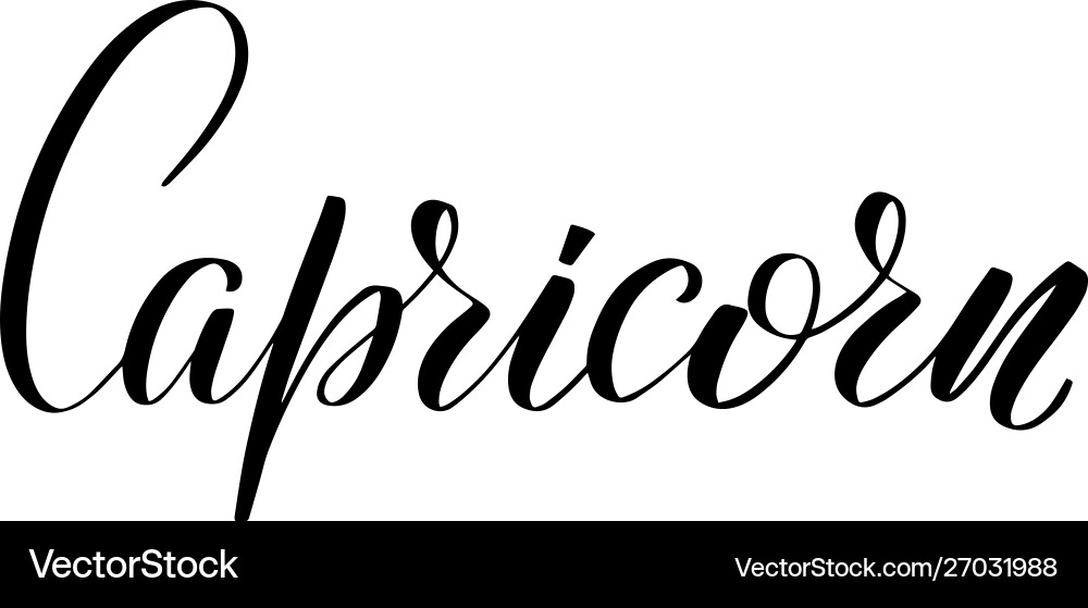 Inspirational handwritten brush lettering Vector Image