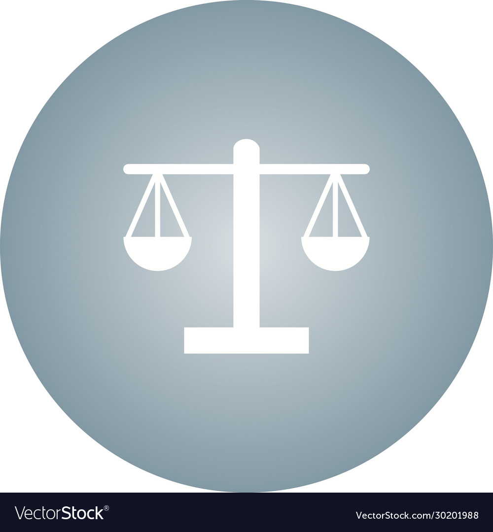 Unique balance glyph icon Royalty Free Vector Image Unique balance glyph icon Royalty Free Vector Image