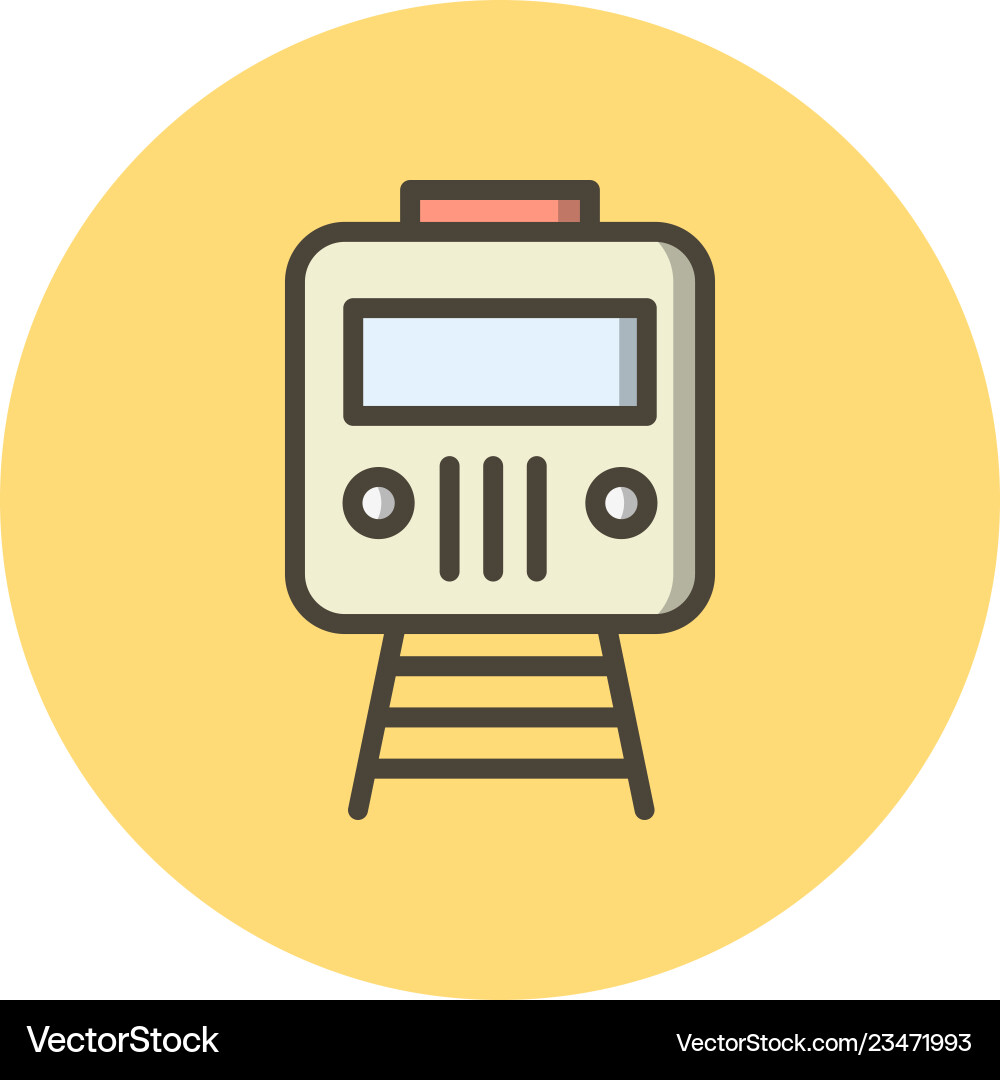 Train icon Royalty Free Vector Image - VectorStock