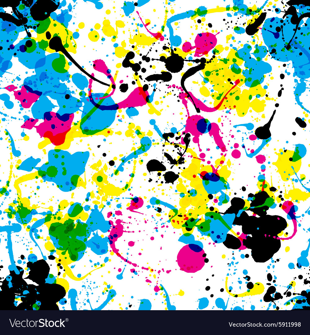 Splats pattern Royalty Free Vector Image - VectorStock