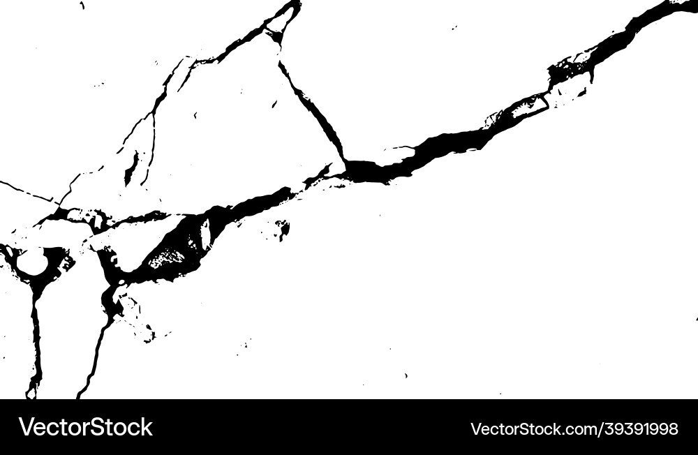 Wall cracks grunge urban graphics dust overlay Vector Image
