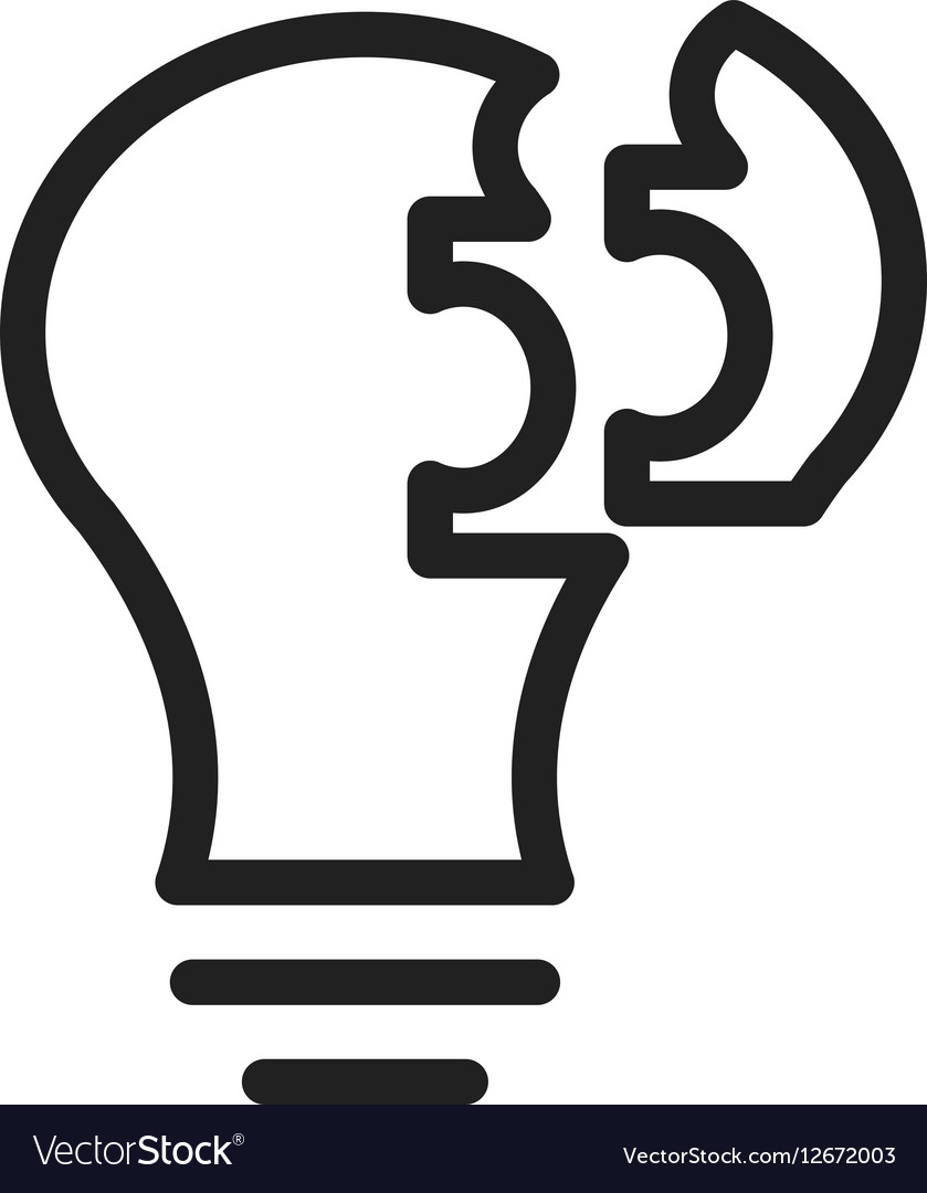 Complete idea Royalty Free Vector Image - VectorStock