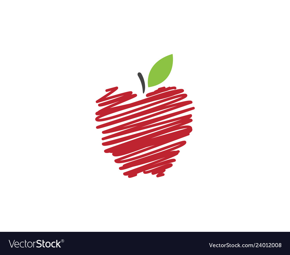 Apple design Royalty Free Vector Image - VectorStock