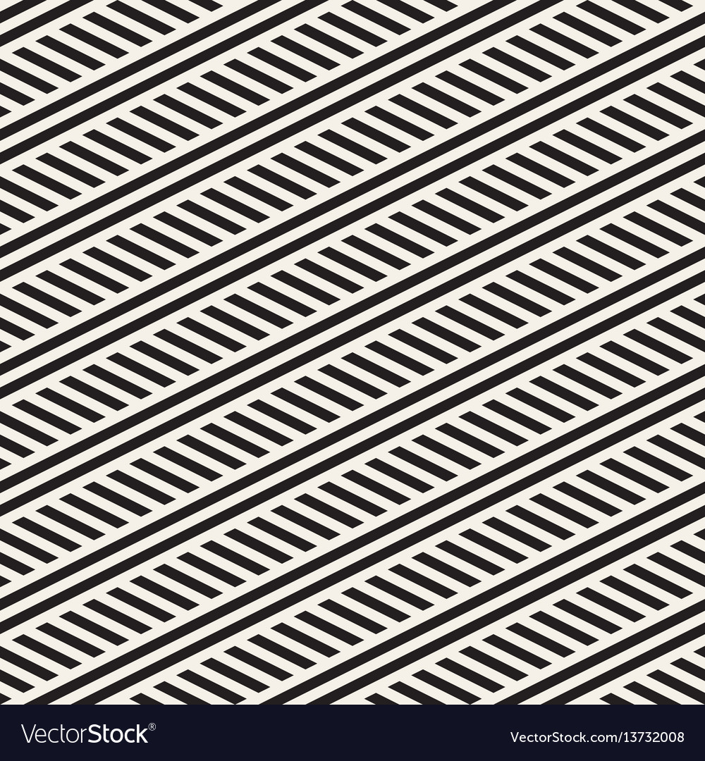 Interlacing parallel stripes seamless Royalty Free Vector