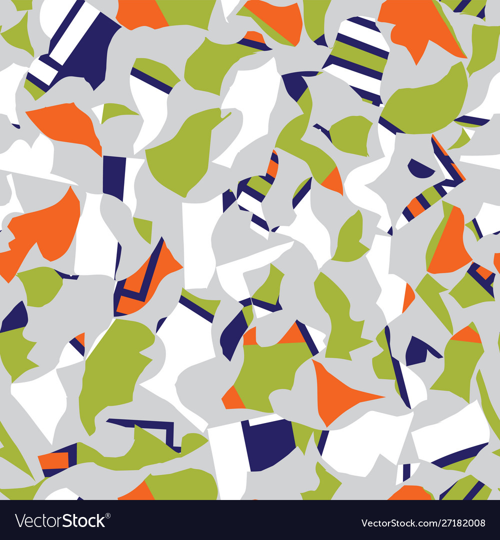 Modern seamless pattern design with colorful Vector Image