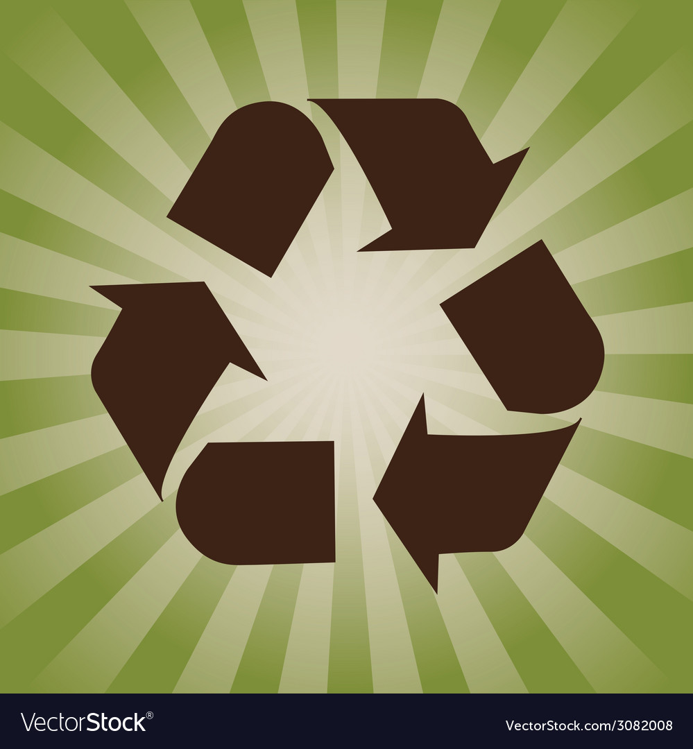 Recycle design Royalty Free Vector Image - VectorStock