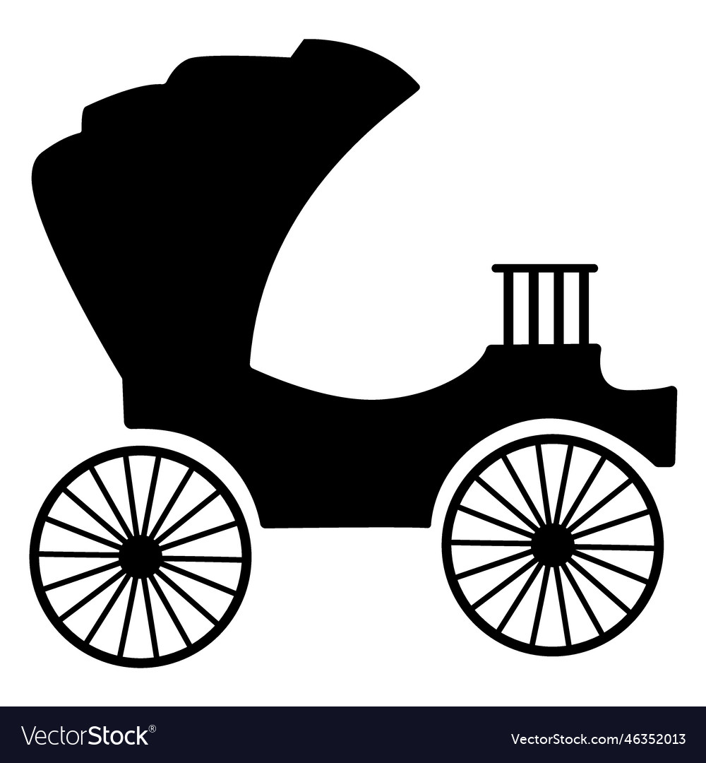 Awesome carriage Royalty Free Vector Image - VectorStock