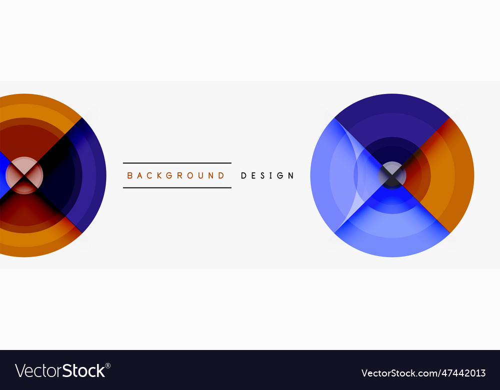 Circle pattern background abstract backgrounds Vector Image