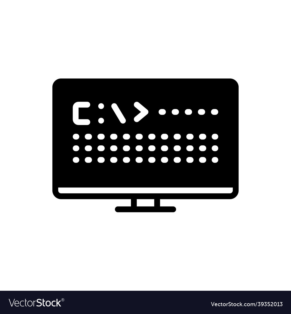 Prompt Royalty Free Vector Image - VectorStock