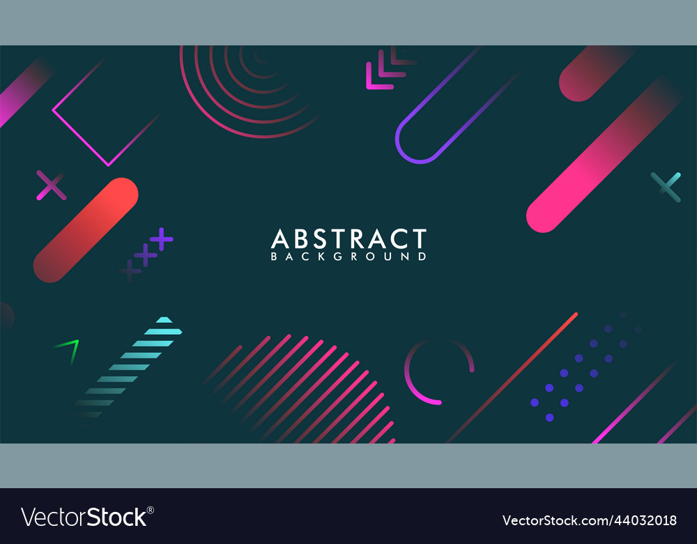 Abstract geometric gradient background Royalty Free Vector