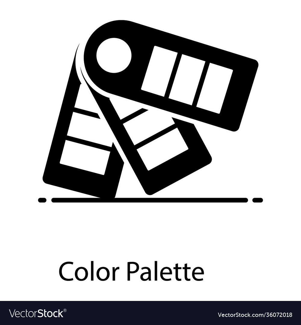 Color palette Royalty Free Vector Image - VectorStock
