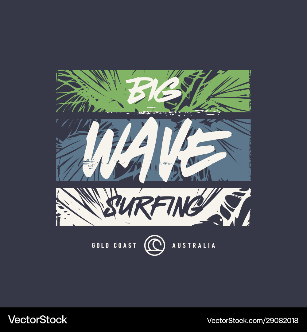 Graphic t-shirt design poster print Royalty Free Vector