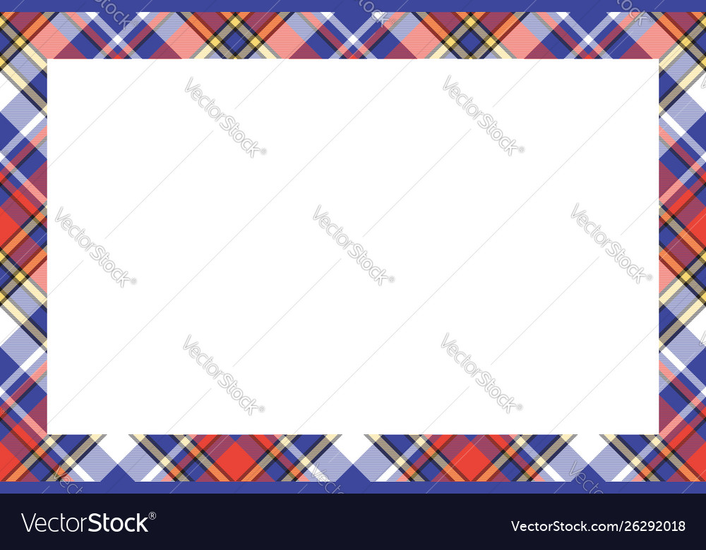 Rectangle borders and frames border pattern Vector Image