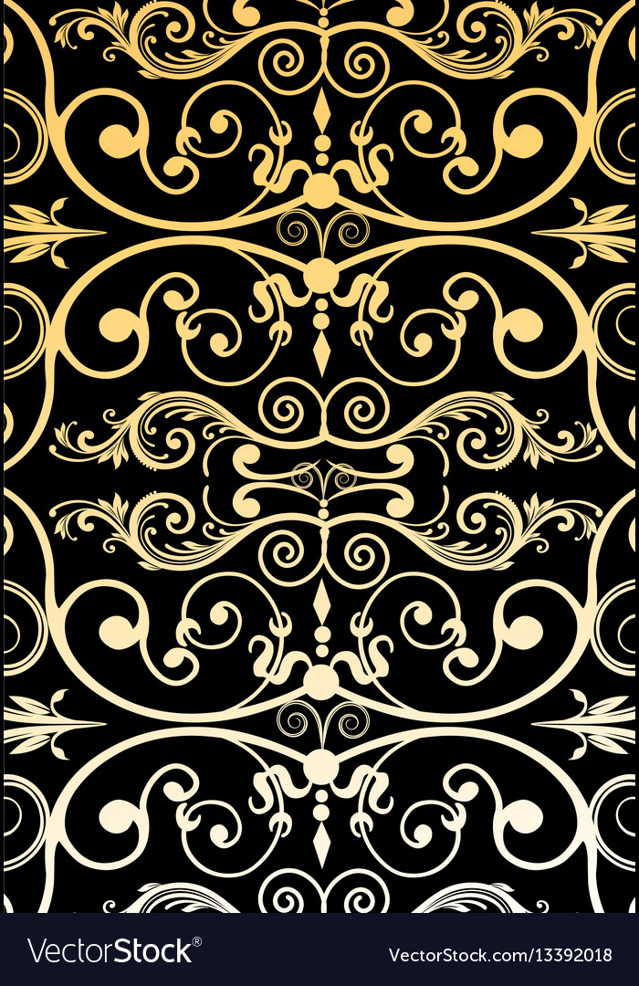 Vintage pattern Royalty Free Vector Image - VectorStock