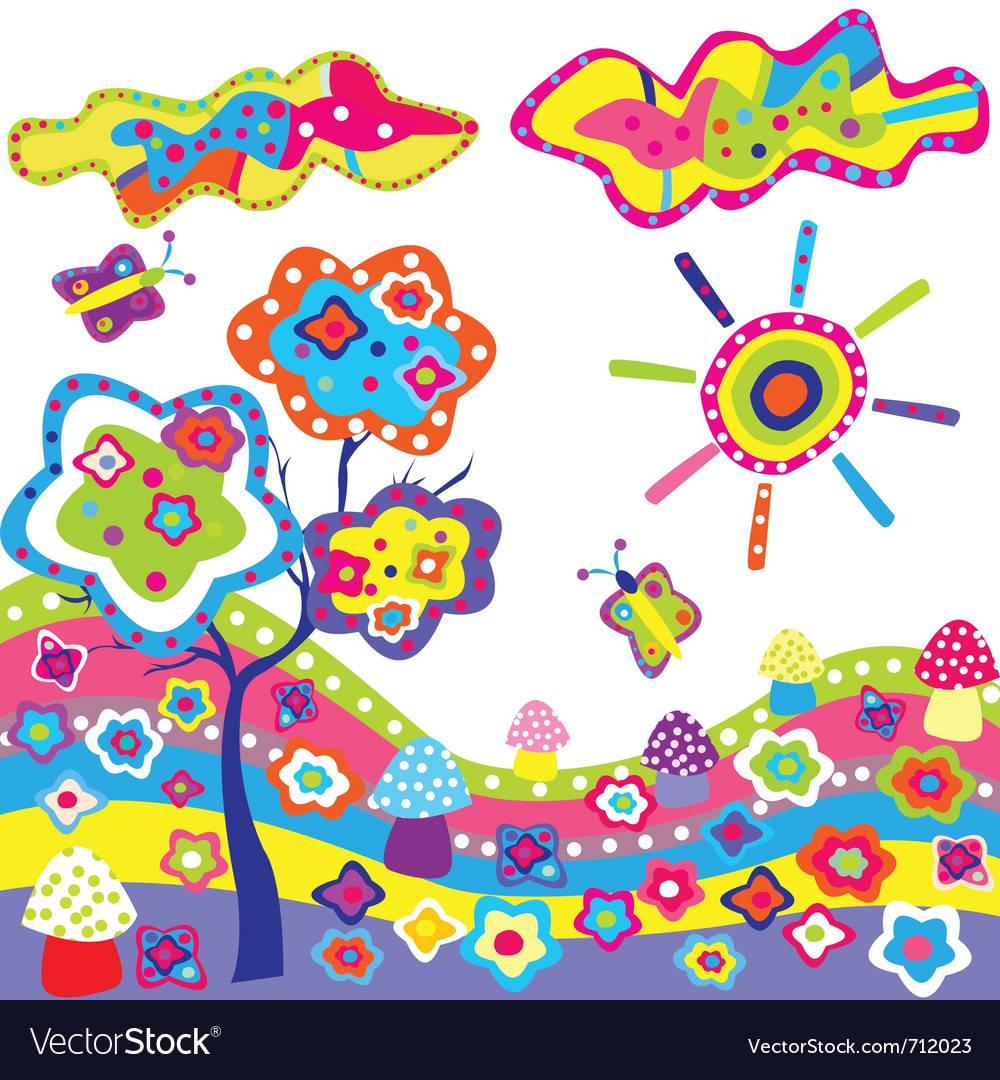 Funky background Royalty Free Vector Image - VectorStock Funky background Royalty Free Vector Image - VectorStock