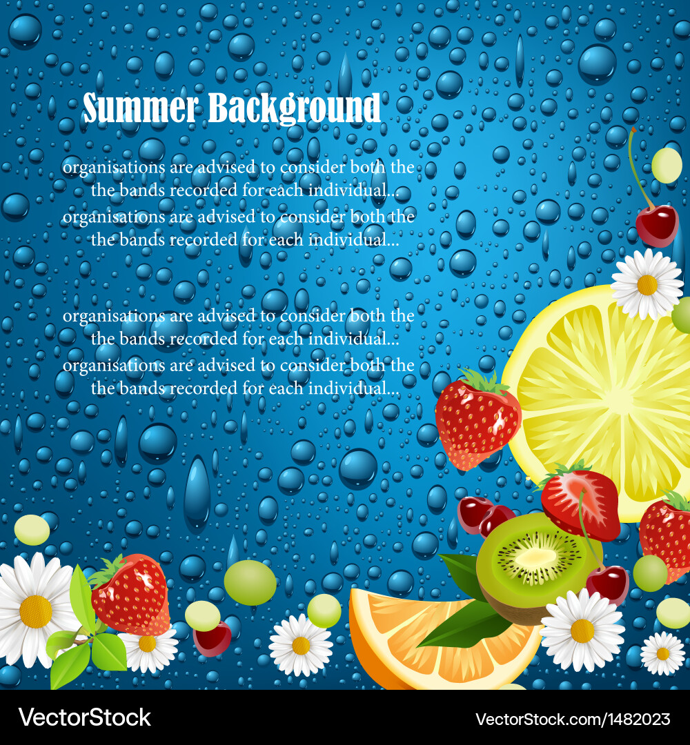 Summer Royalty Free Vector Image - VectorStock