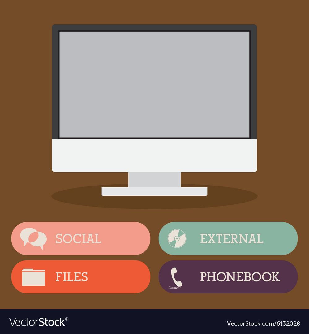 Computer design Royalty Free Vector Image - VectorStock