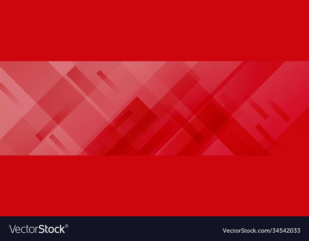 Abstract background different rectangles red Vector Image
