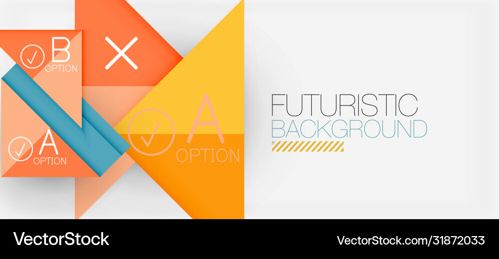 Abstract background geometric business Royalty Free Vector