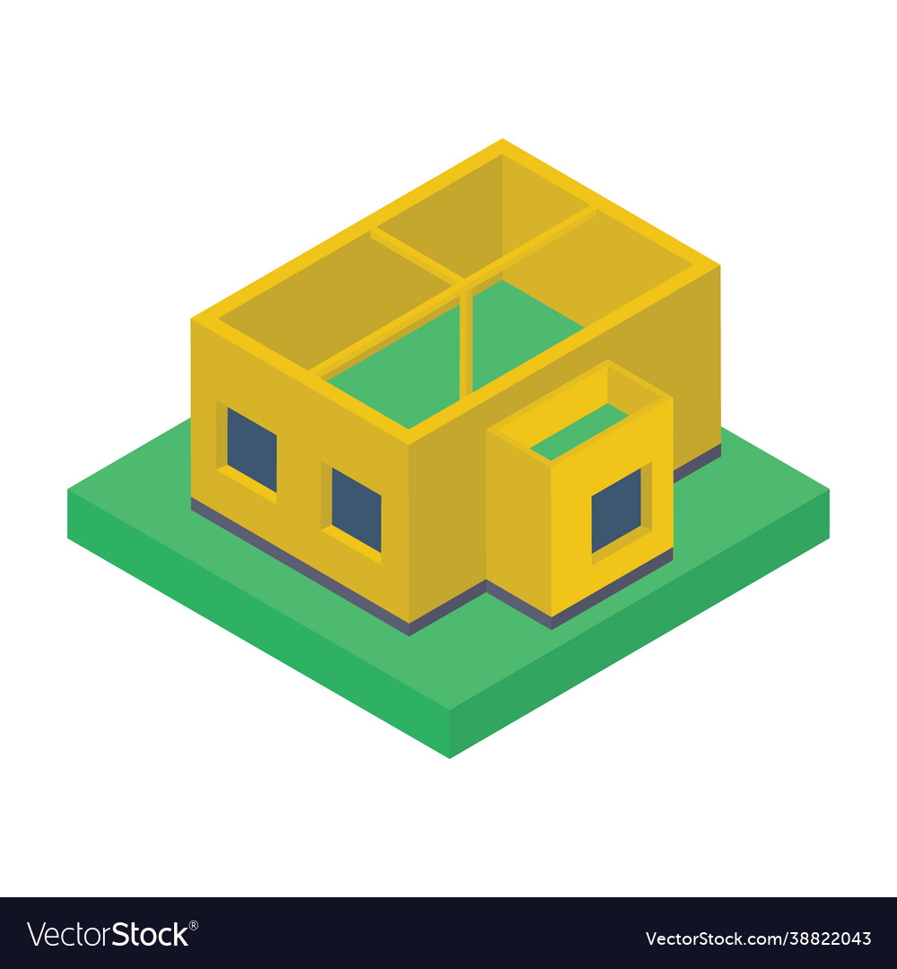 Building structure Royalty Free Vector Image - VectorStock