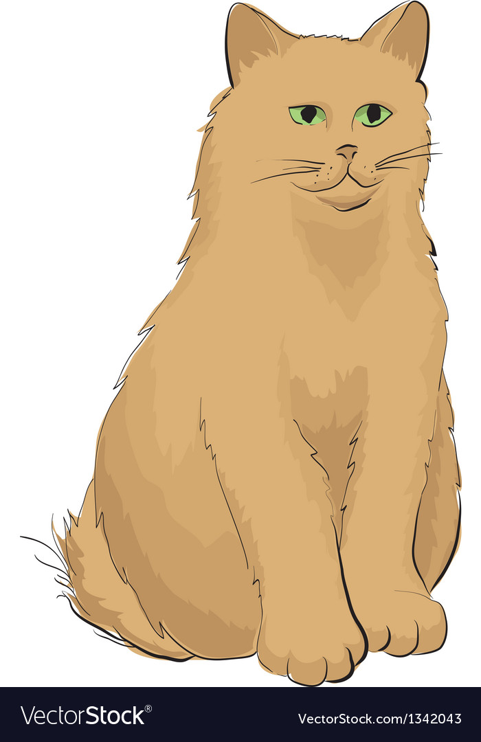 Cat Royalty Free Vector Image - VectorStock