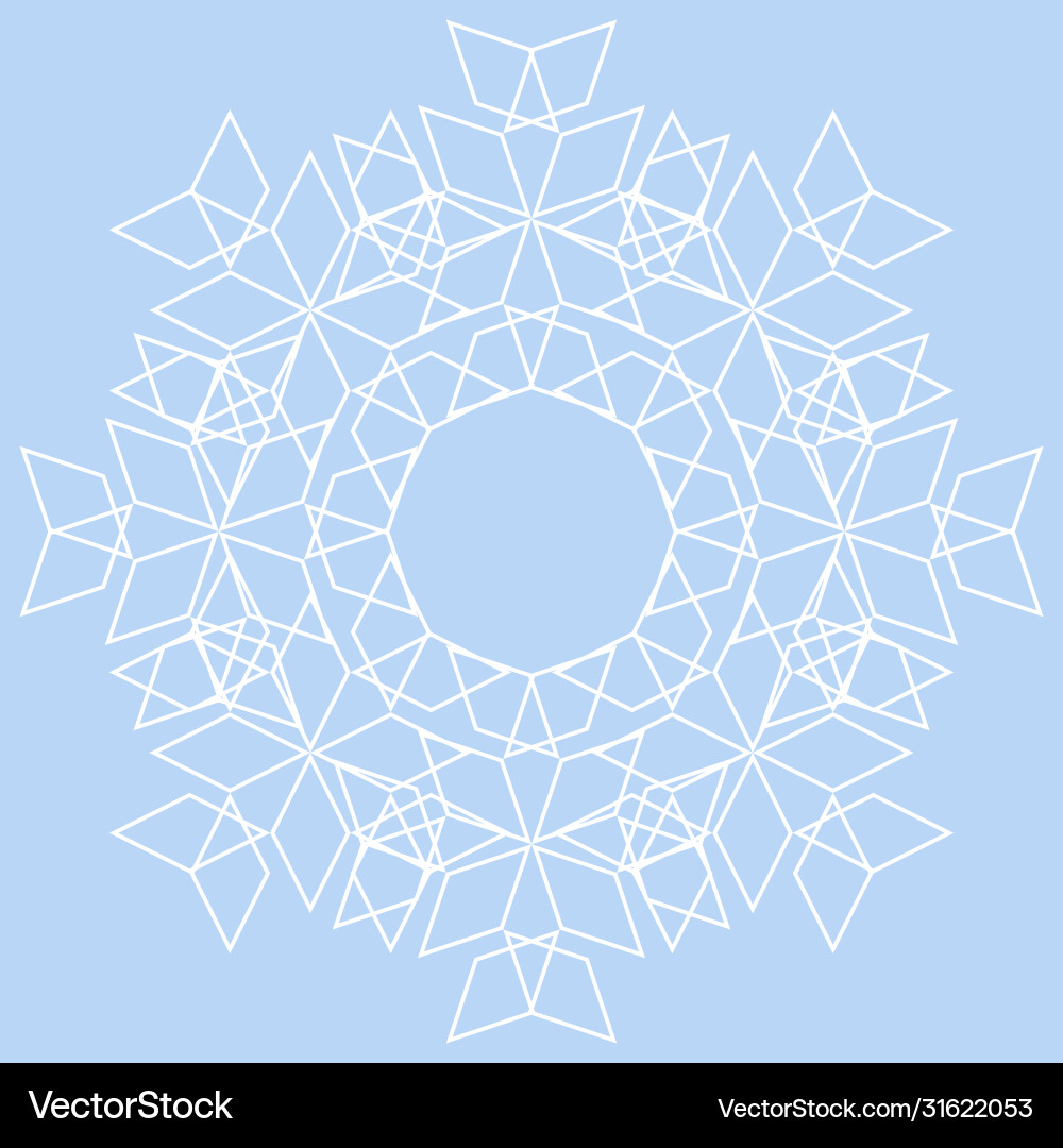 Tile line pattern or blue and white wallpaper Vector Image