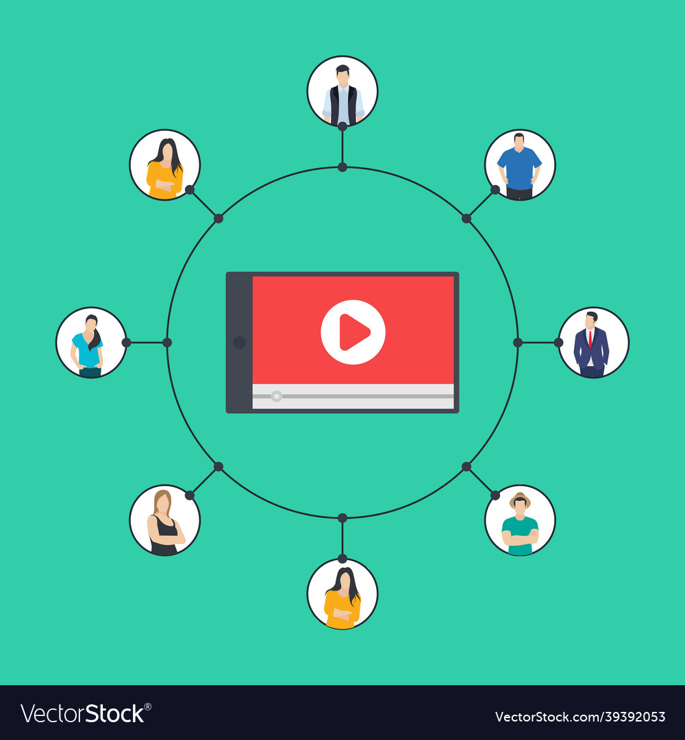 Wan network Royalty Free Vector Image - VectorStock