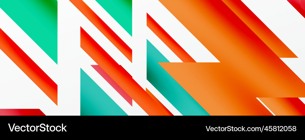 Dynamic lines background wallpaper for concept of Vector Image
