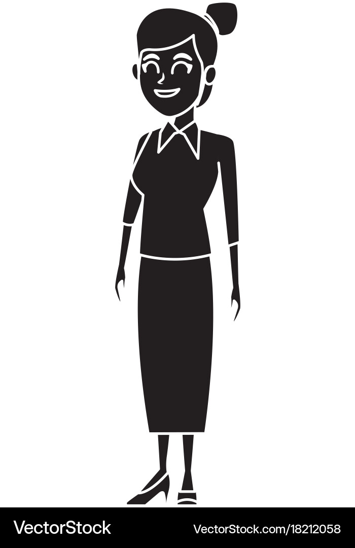 School teacher cartoon Royalty Free Vector Image