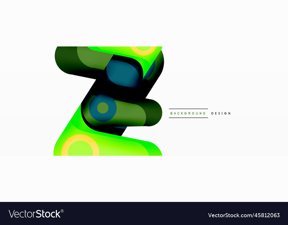 Abstract Geometric Shapes Background Color Shapes Vector Image