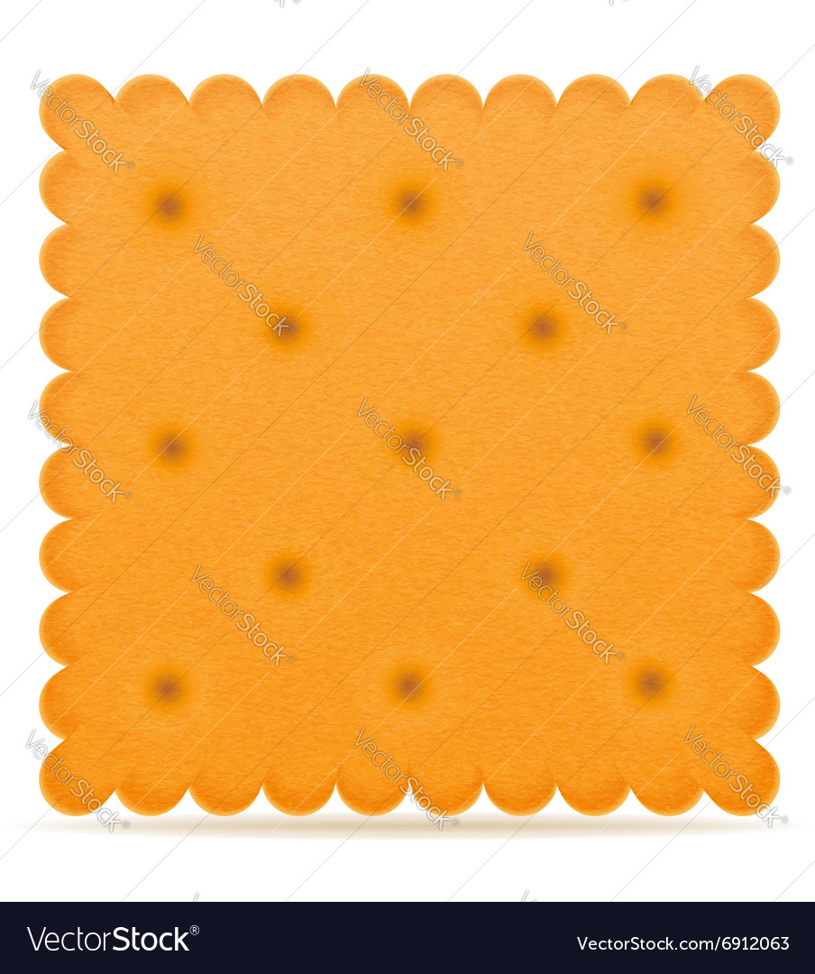 Biscuit 04 Royalty Free Vector Image - VectorStock