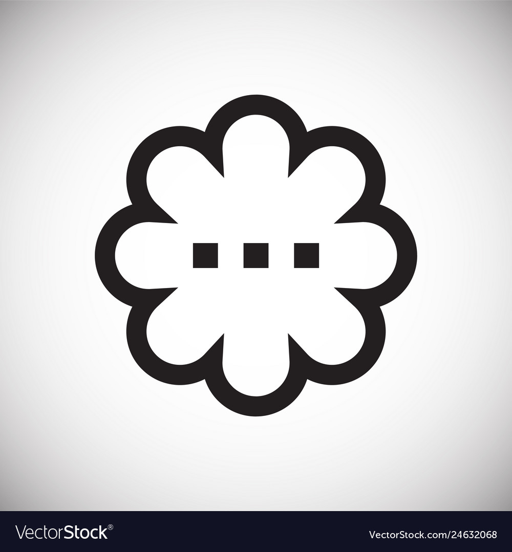 Text bubble icon on background for graphic and web