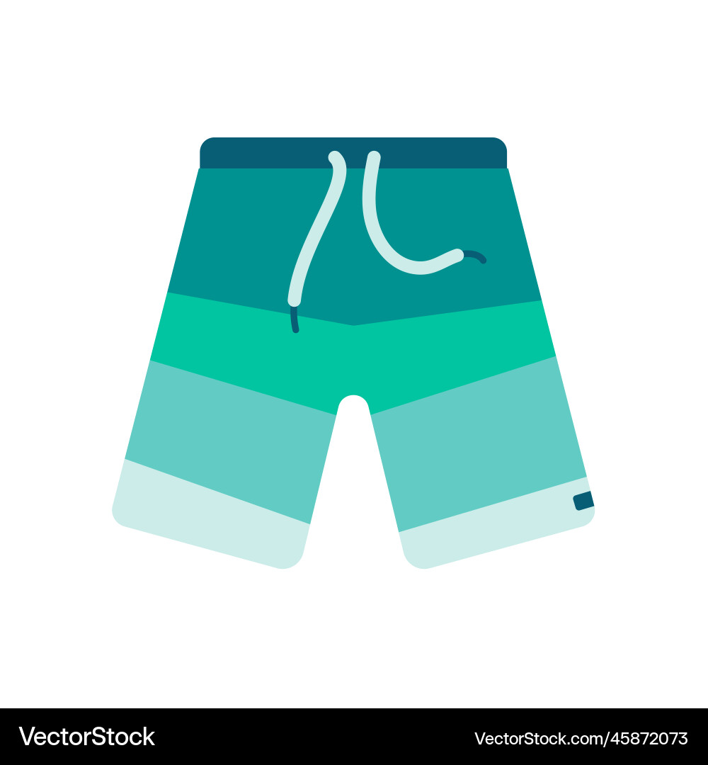 Surf pants clothing for water activities Vector Image