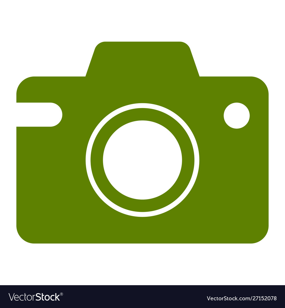 Camera icon simple design Royalty Free Vector Image