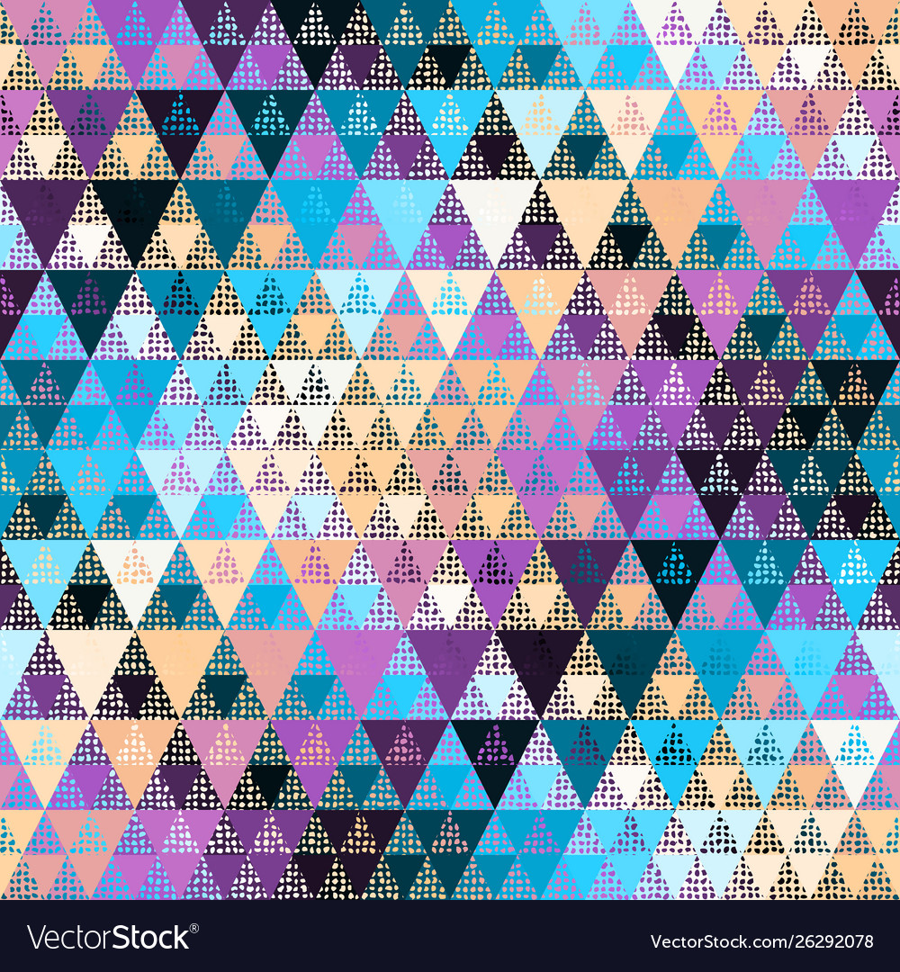 Seamless pattern background a triangles Royalty Free Vector