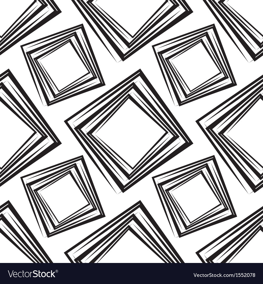 Seamless pattern with squares Royalty Free Vector Image