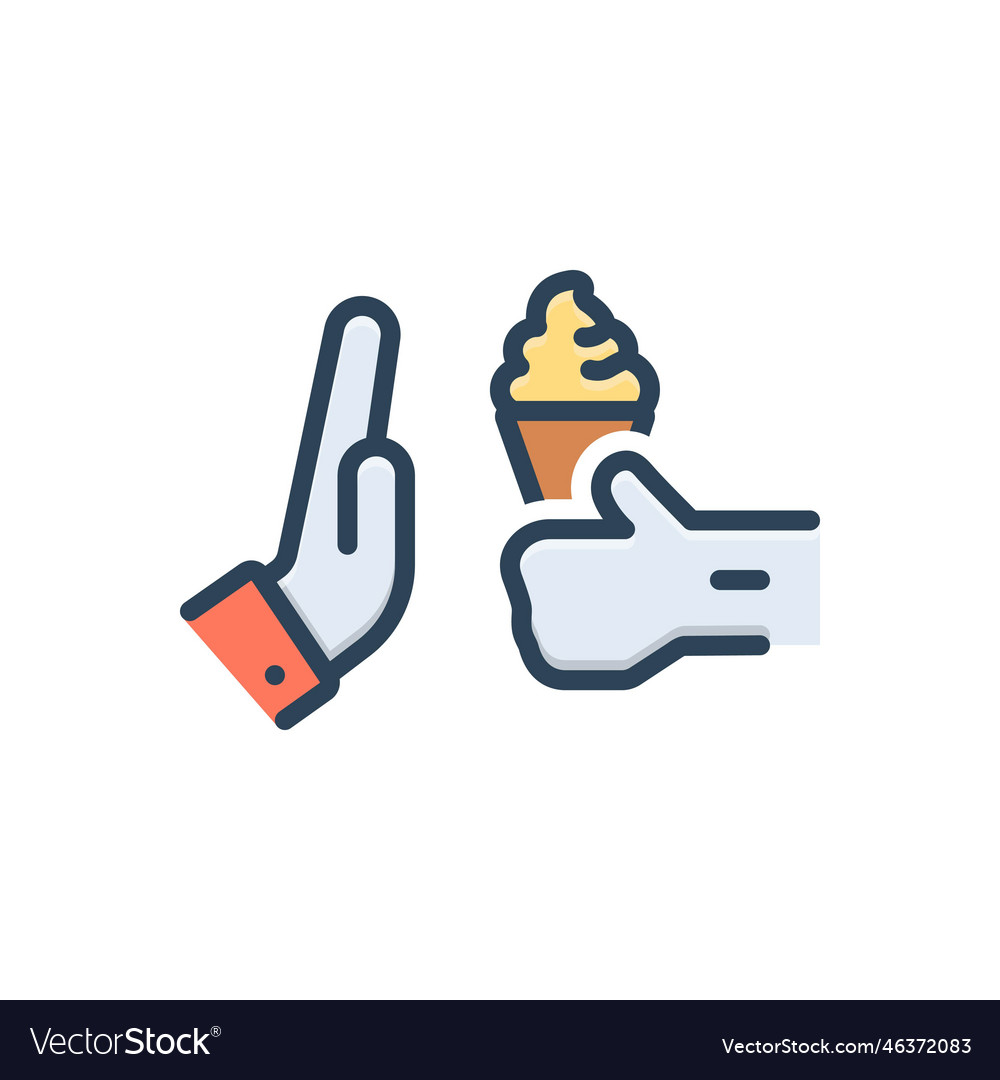 Deny Royalty Free Vector Image - VectorStock Deny Royalty Free Vector Image - VectorStock