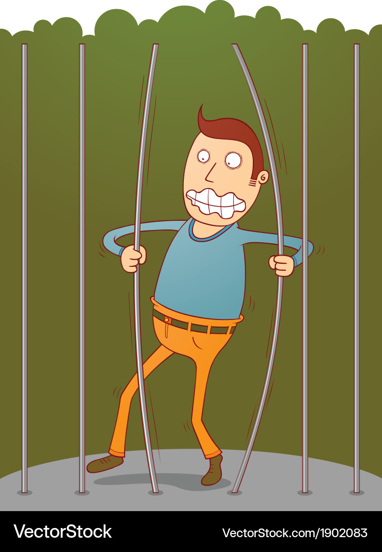 I want to break free Royalty Free Vector Image
