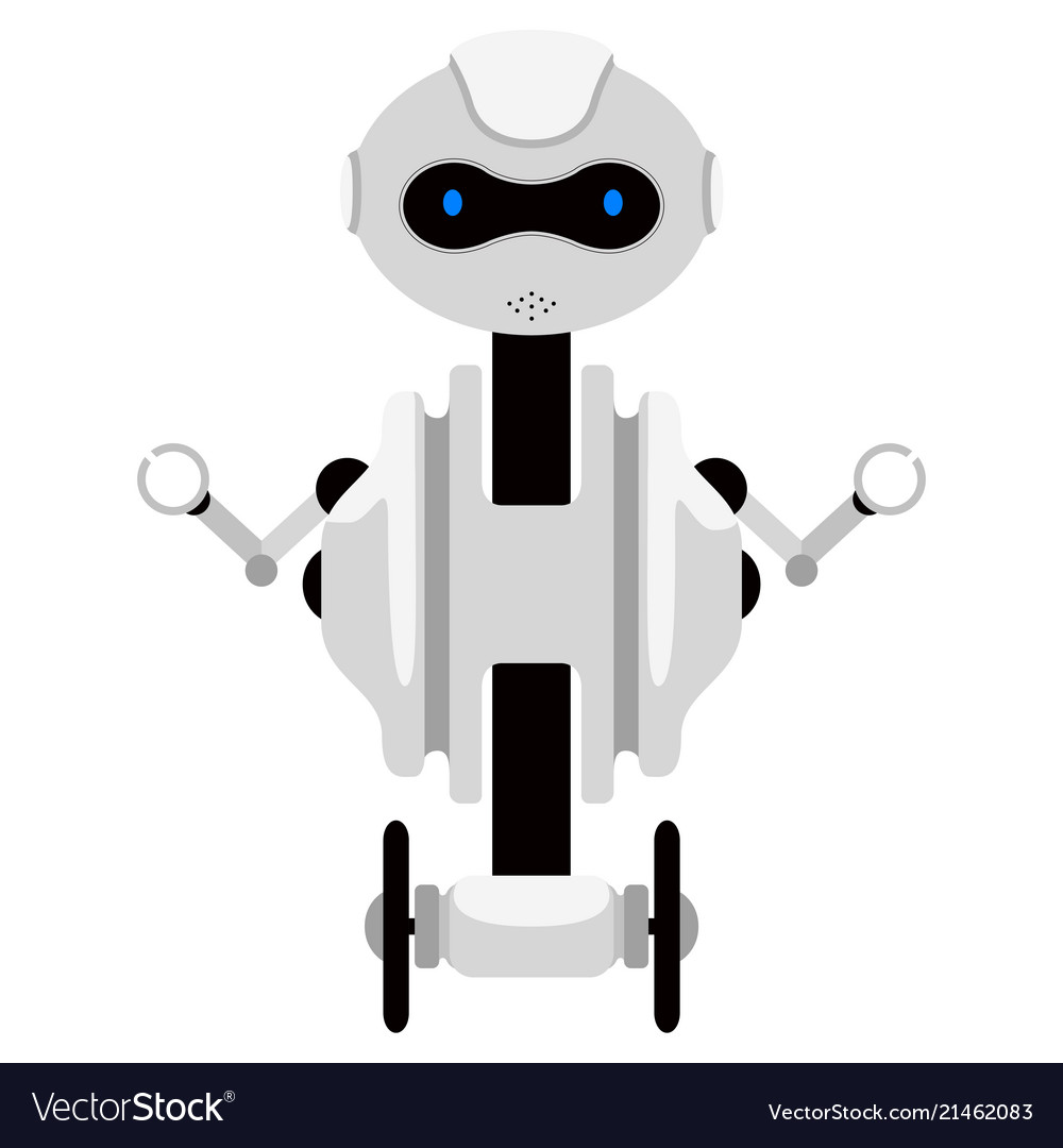 Isolated cute android icon Royalty Free Vector Image