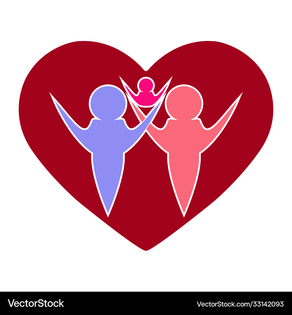 Conceptual drawing on relationship women Vector Image