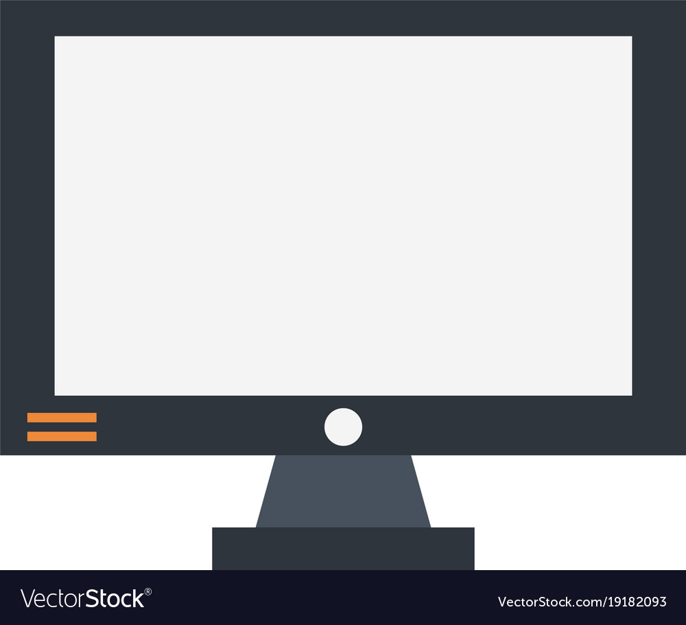 Pc screen technology Royalty Free Vector Image