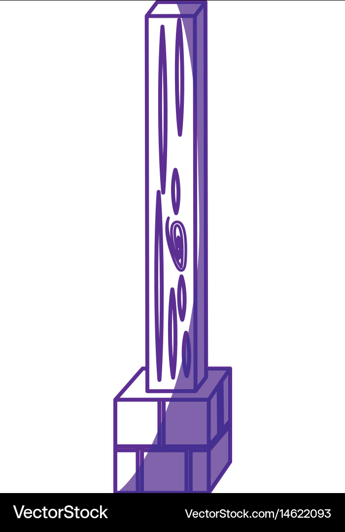 Post estructure construction Royalty Free Vector Image