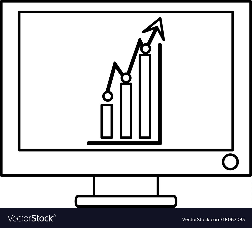 Screen Royalty Free Vector Image - VectorStock