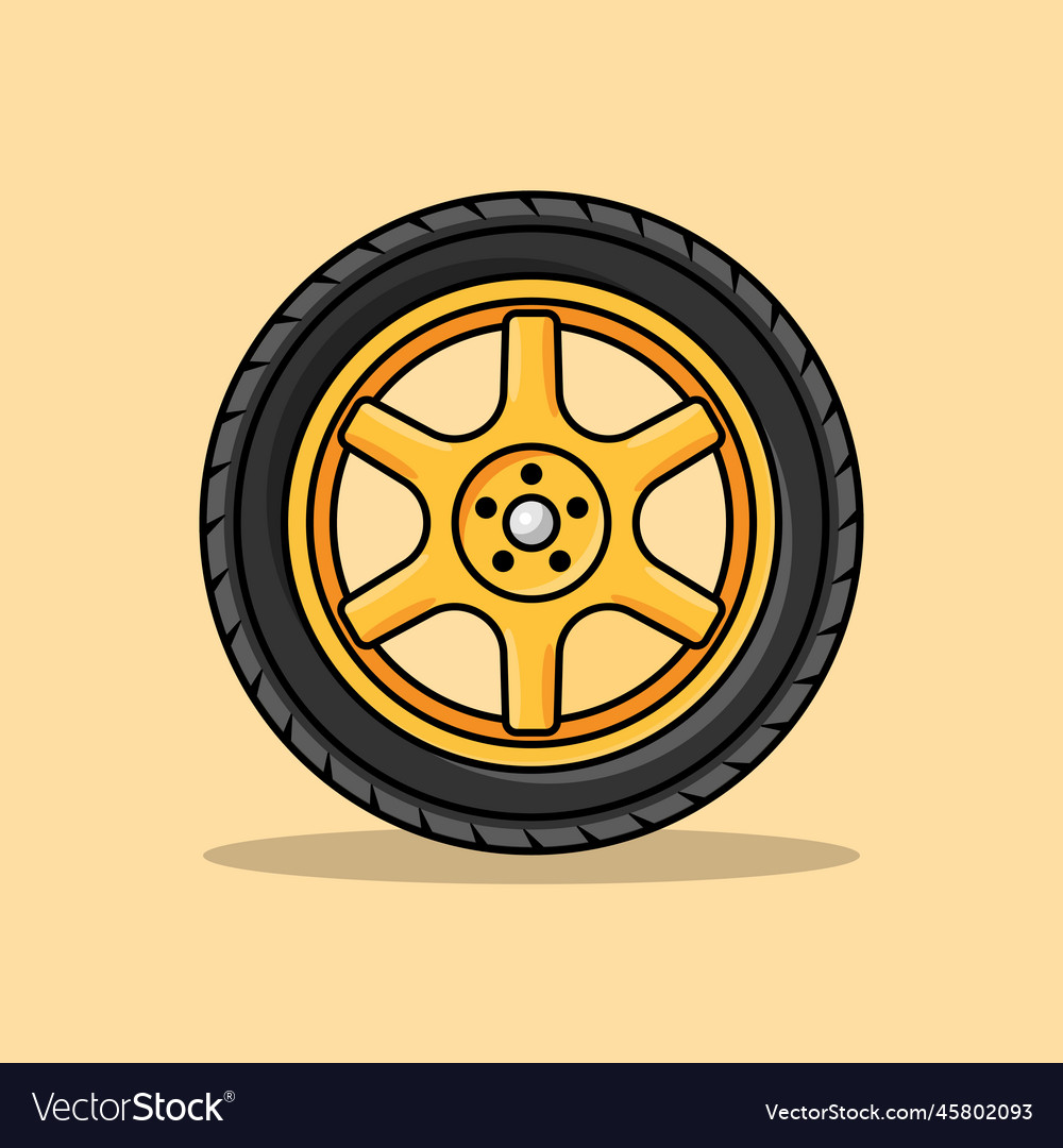 Wheels Royalty Free Vector Image - VectorStock