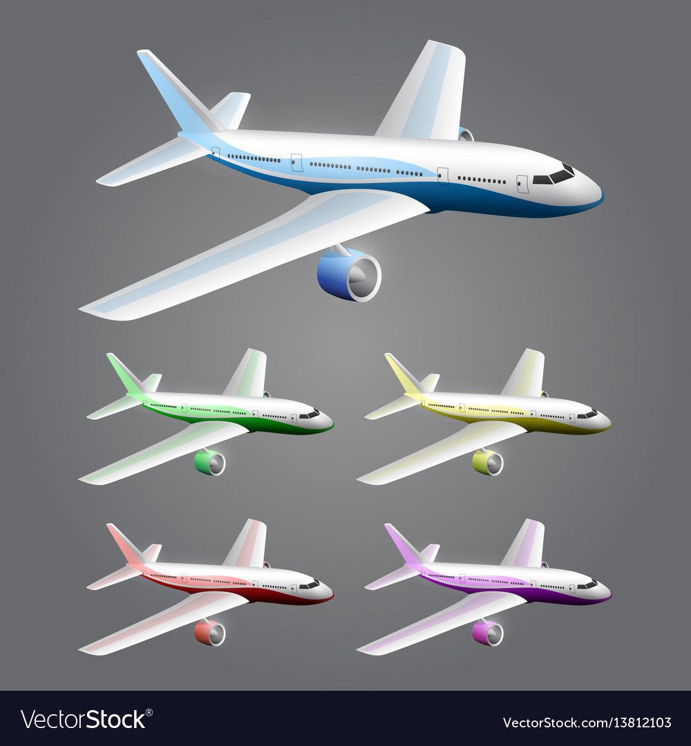 An aircraft Royalty Free Vector Image - VectorStock